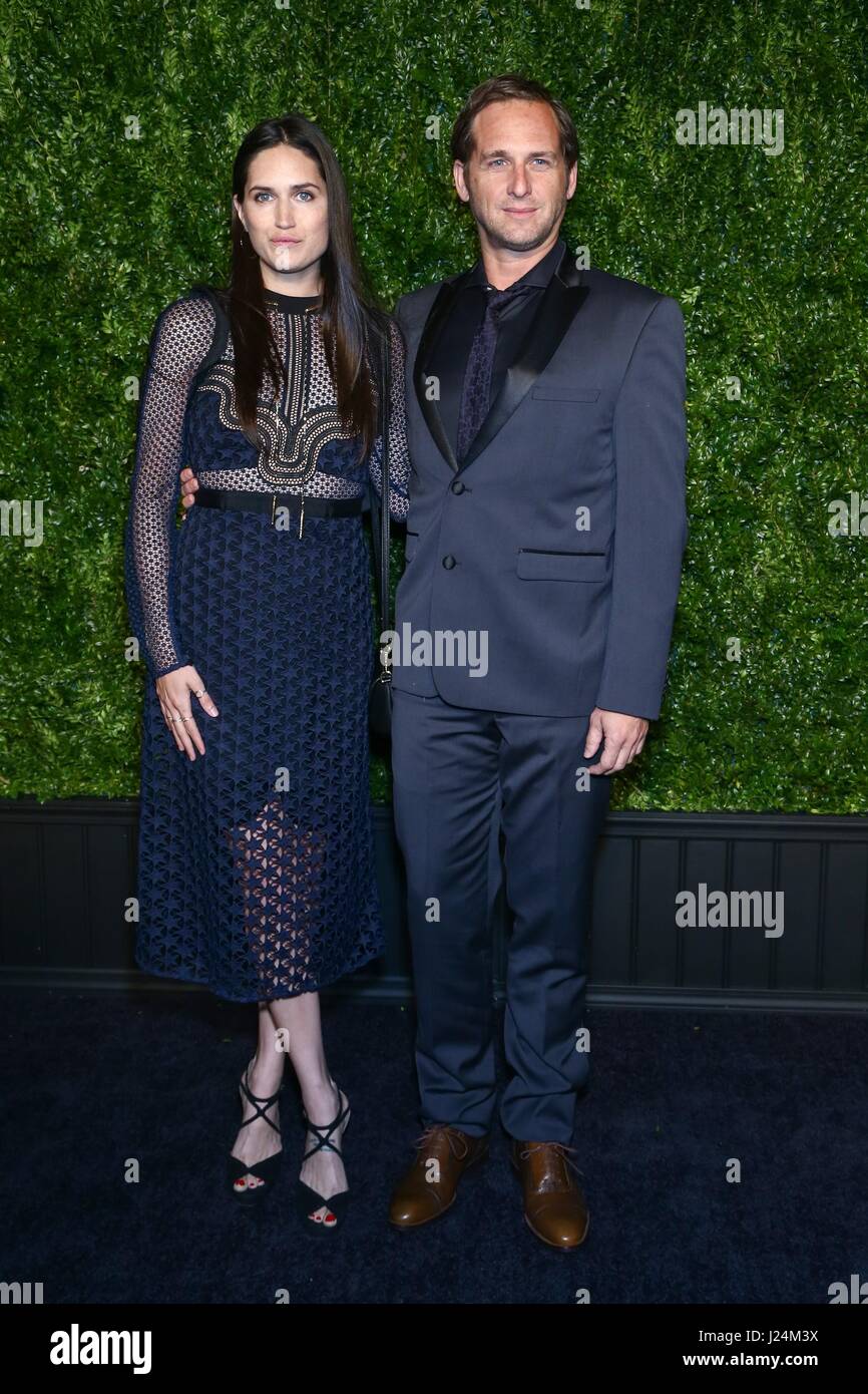 New York, NY, USA. 24th Apr, 2017. Josh Lucas, Jessica Ciencin ...