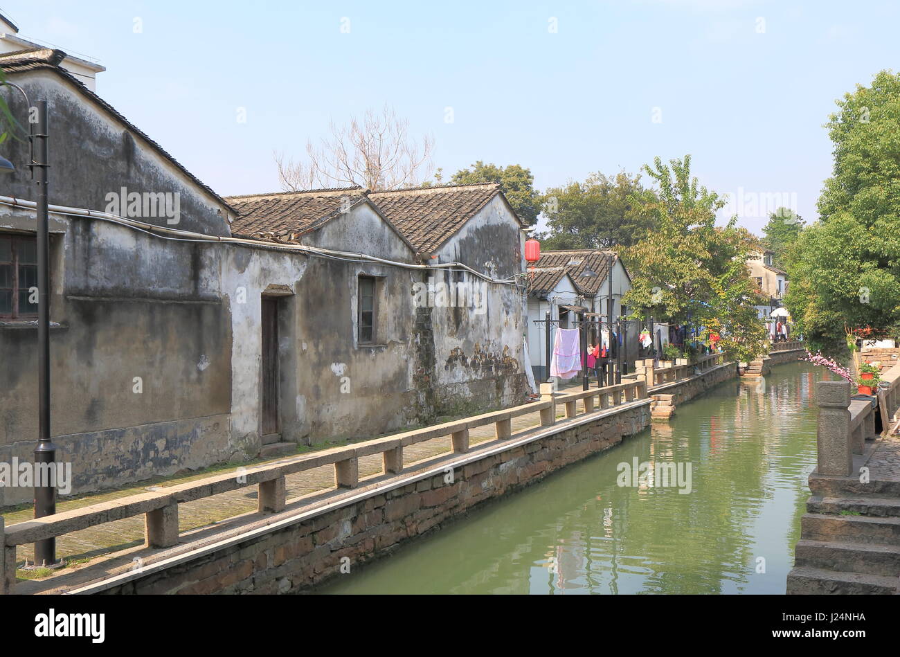 Pingjiang historical street in Suzhou China. Pingjiang historical ...