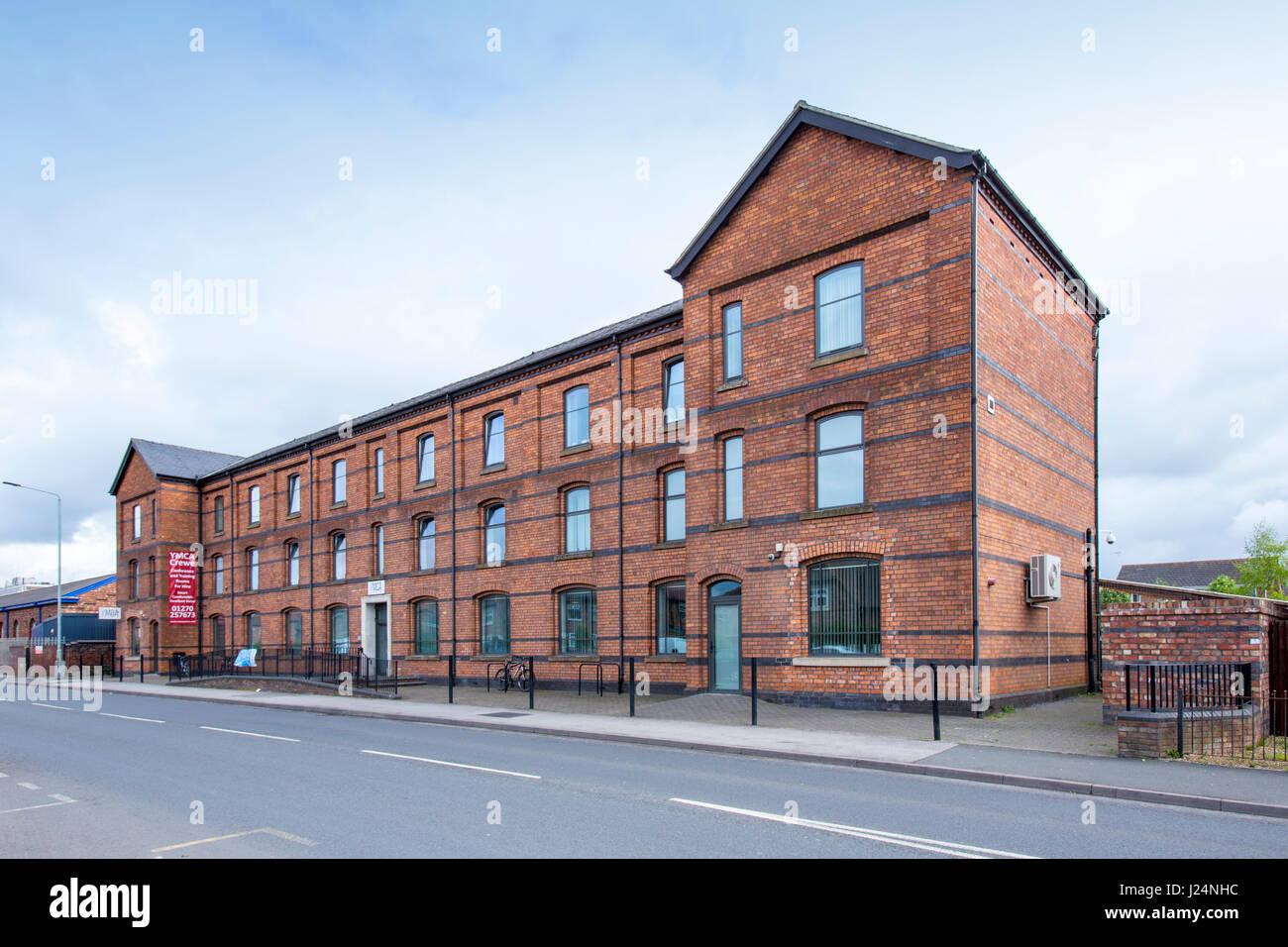 YMCA building in Crewe Cheshire UK Stock Photo - Alamy