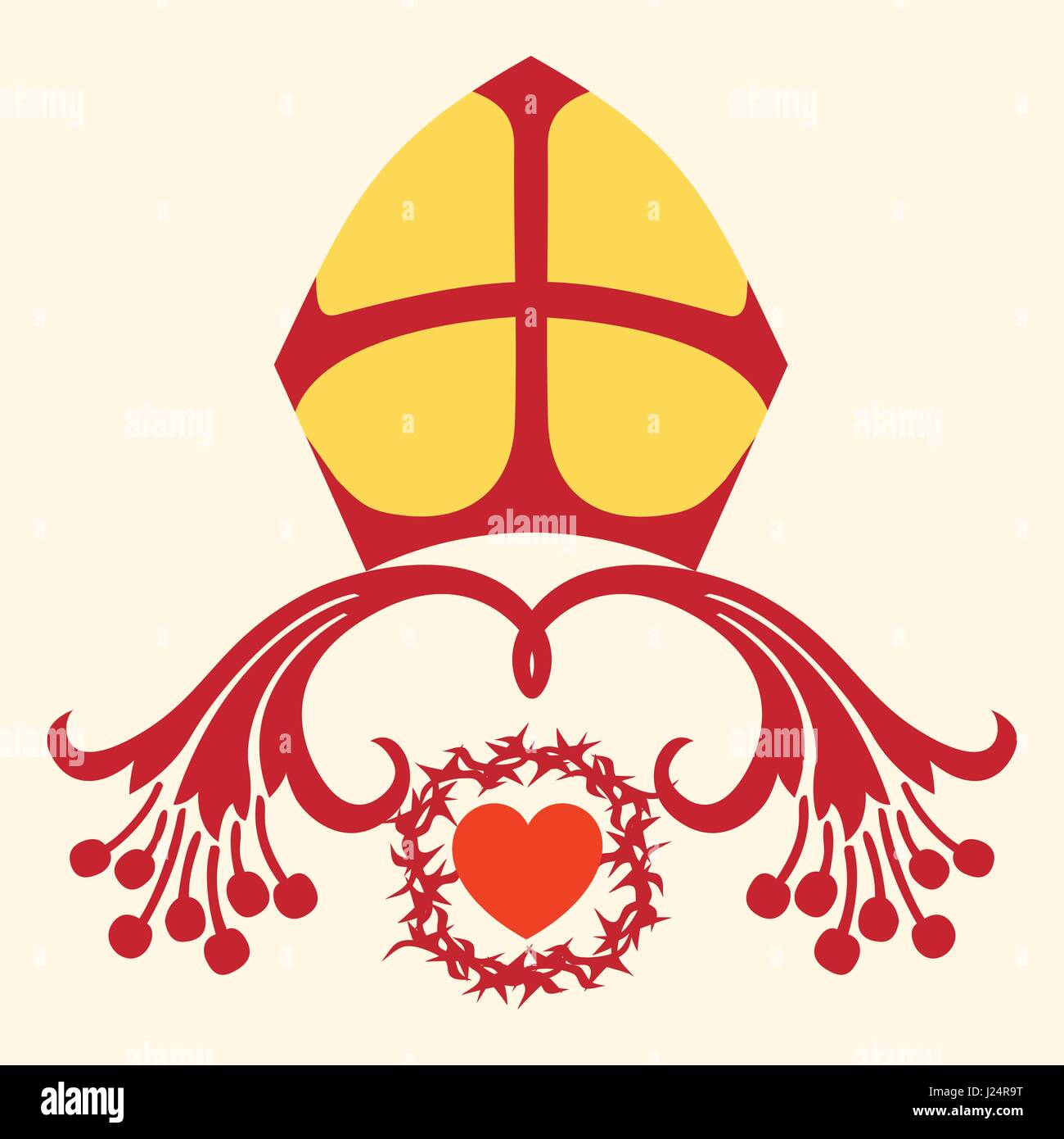 Christian print. Bible symbols Stock Vector Image & Art - Alamy