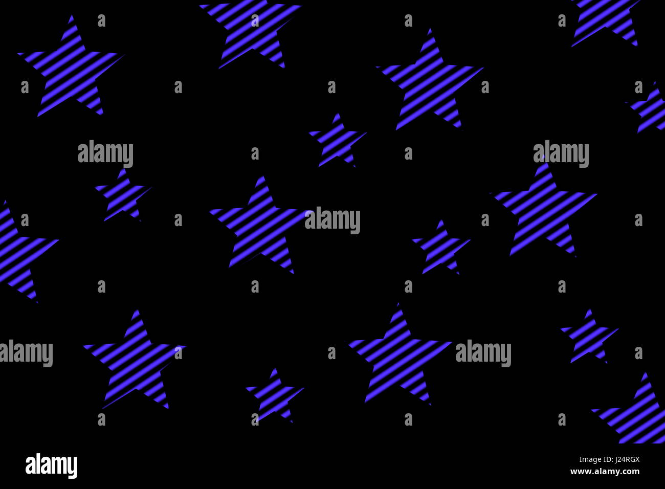 Black background with diagonal striped stars Stock Photo - Alamy