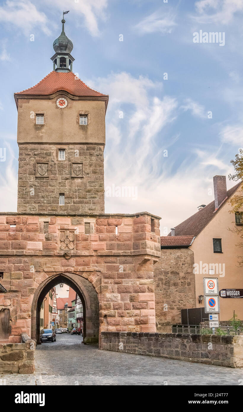 Upper Gate of Wolframs Eschenbach, Bavaria, Germany | Obertor der ...