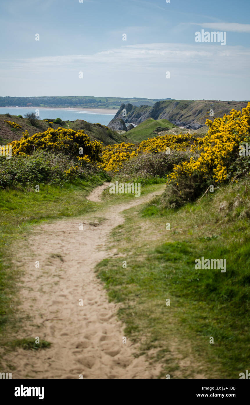 The Gower Landscapes Stock Photo - Alamy