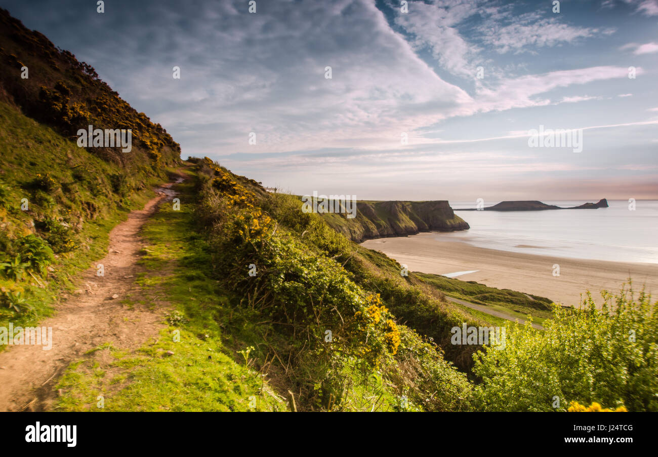 The Gower Landscapes Stock Photo - Alamy