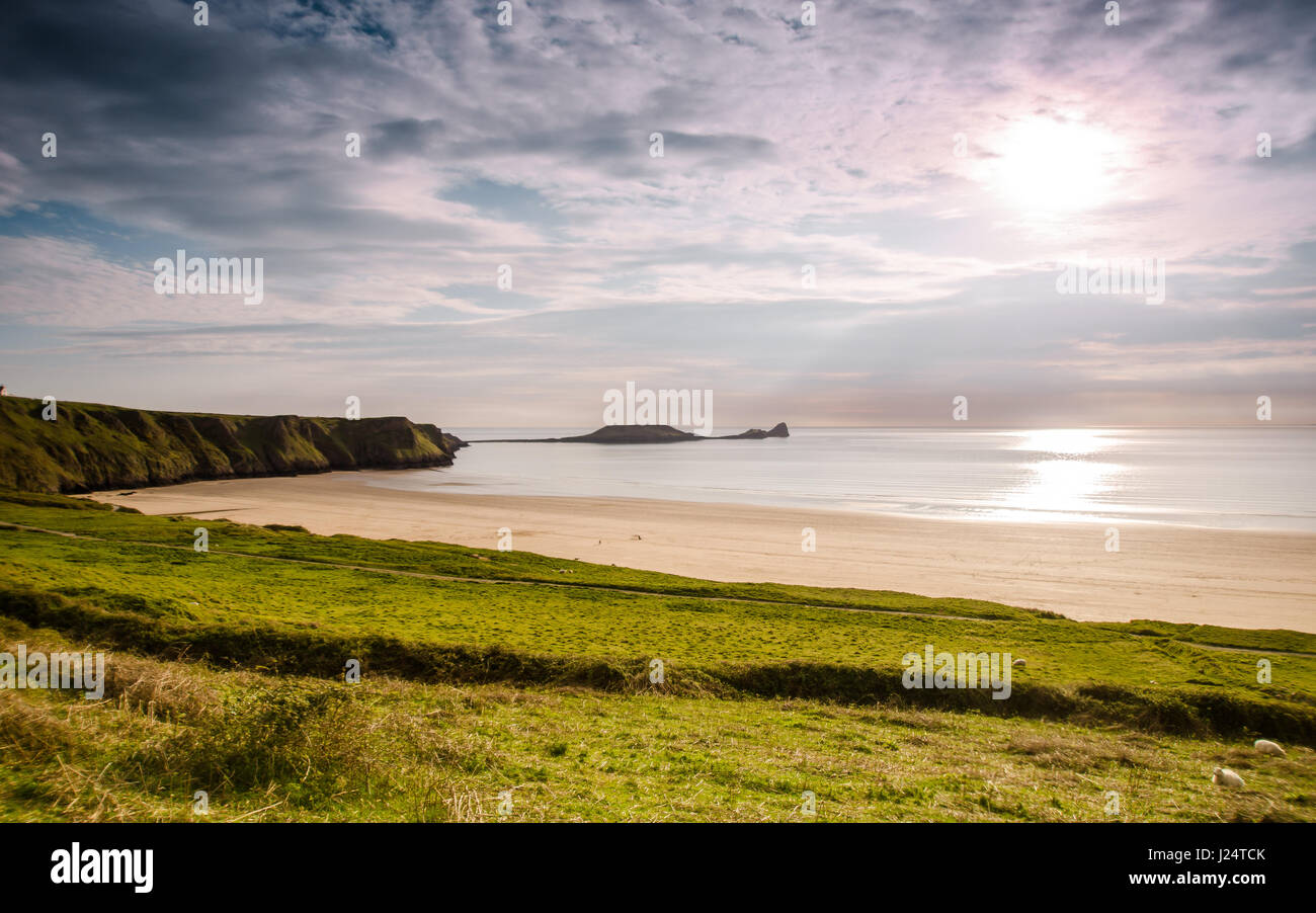 The Gower Landscapes Stock Photo - Alamy