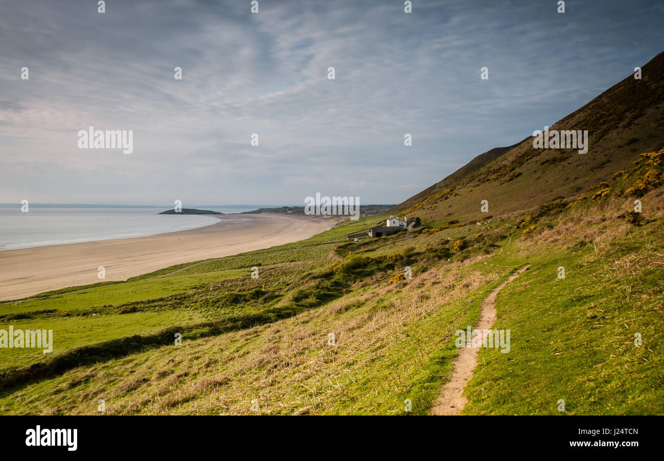 The Gower Landscapes Stock Photo - Alamy