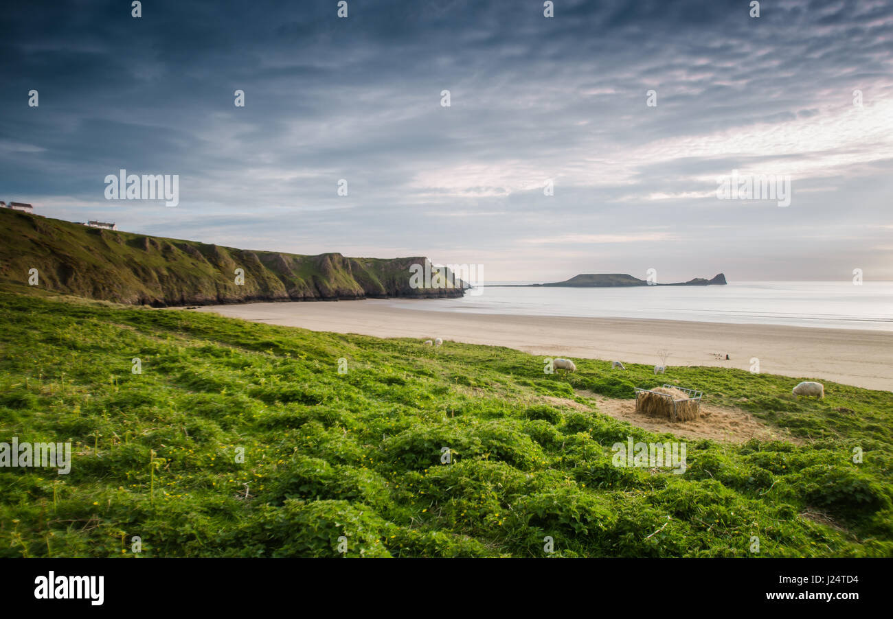 The Gower Landscapes Stock Photo - Alamy