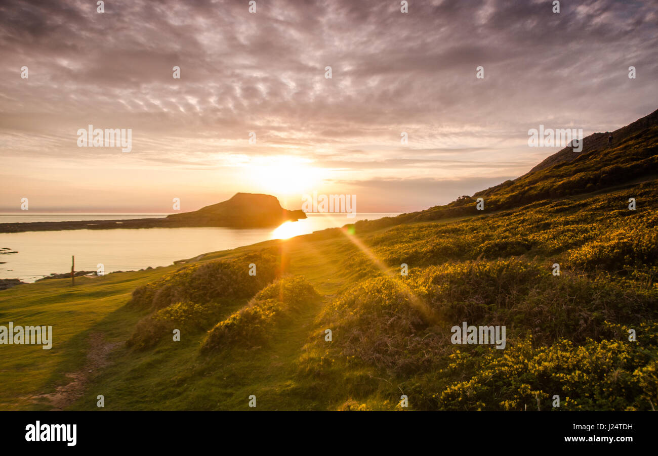 The Gower Landscapes Stock Photo - Alamy