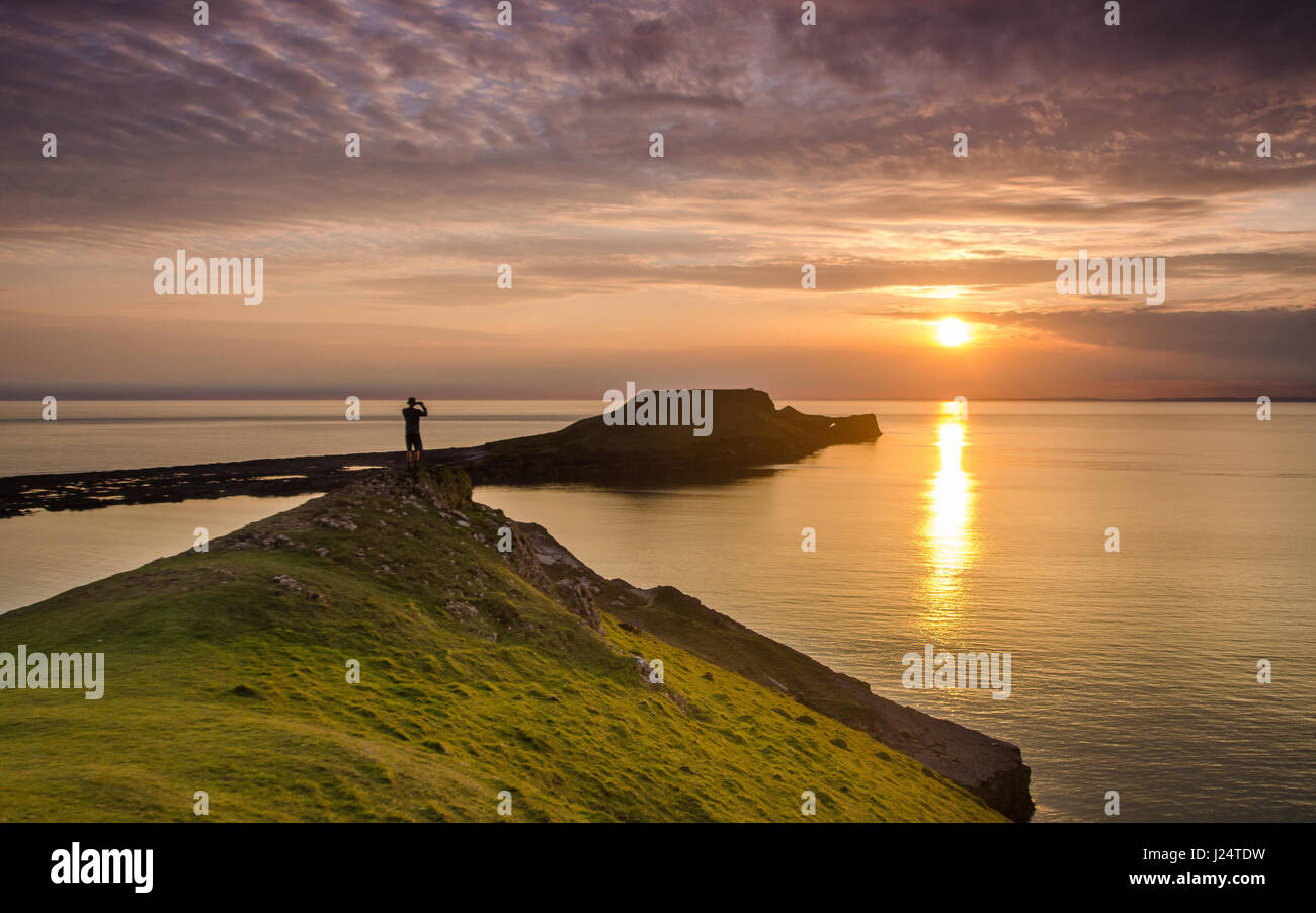 The Gower Landscapes Stock Photo - Alamy
