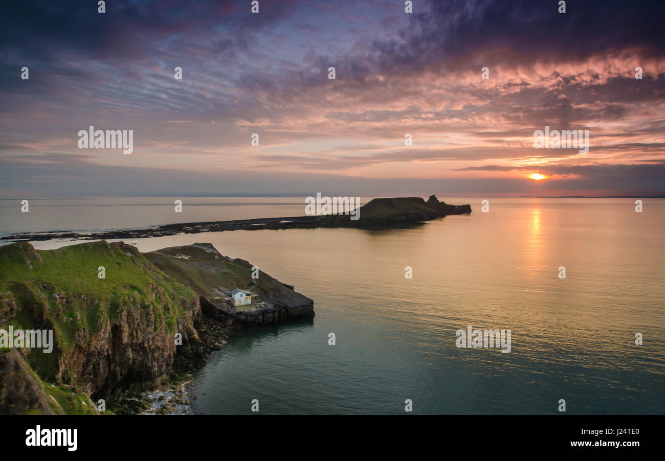 The Gower Landscapes Stock Photo - Alamy
