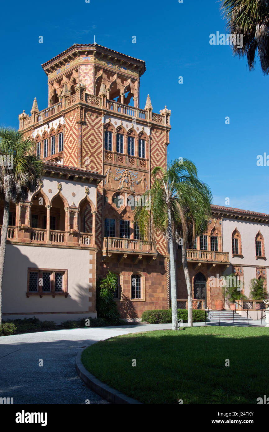 Ca d’Zan, the Mediterranean Revival mansion of circus owner and art ...
