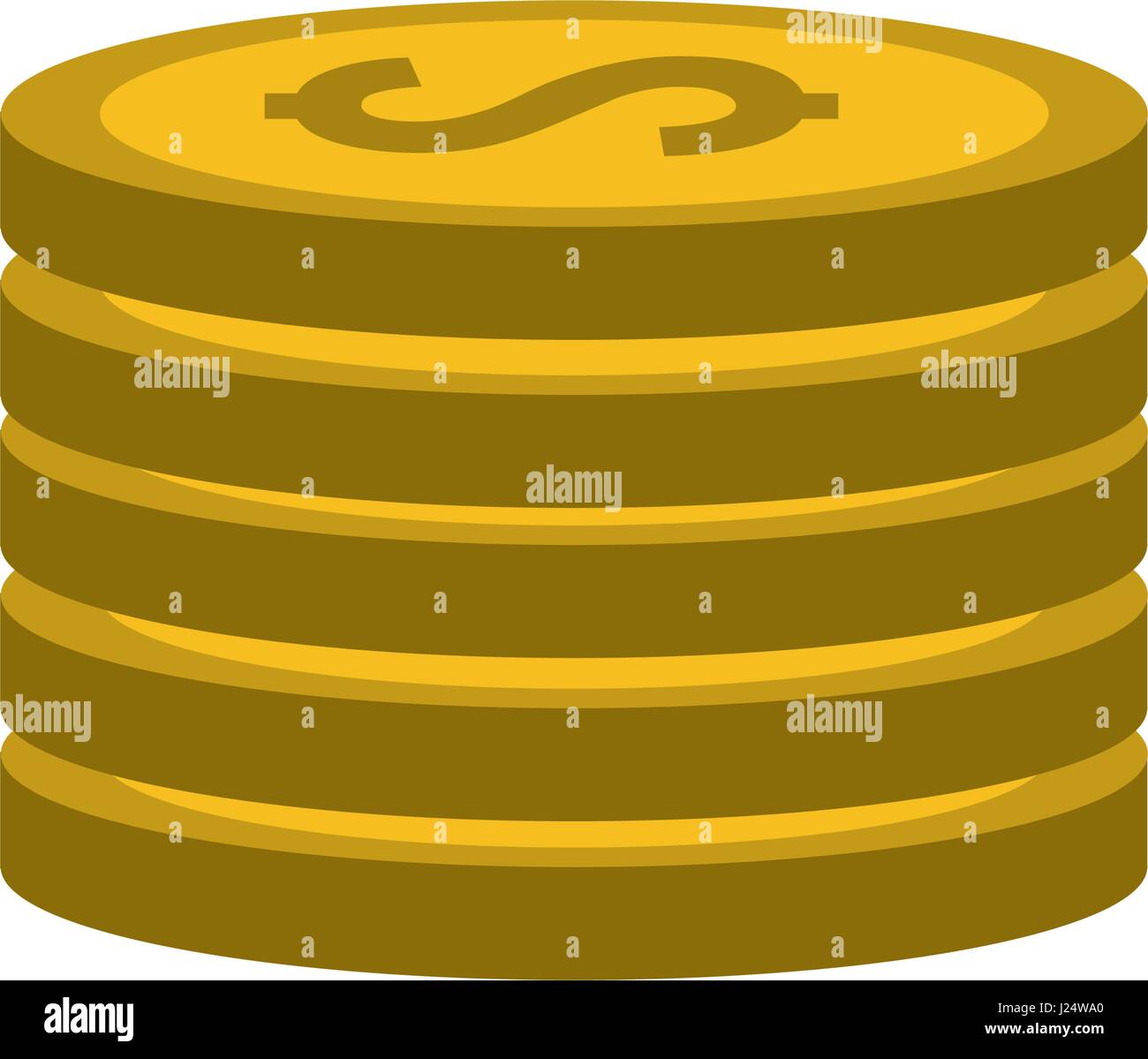 gold coins money save Stock Vector Image & Art - Alamy