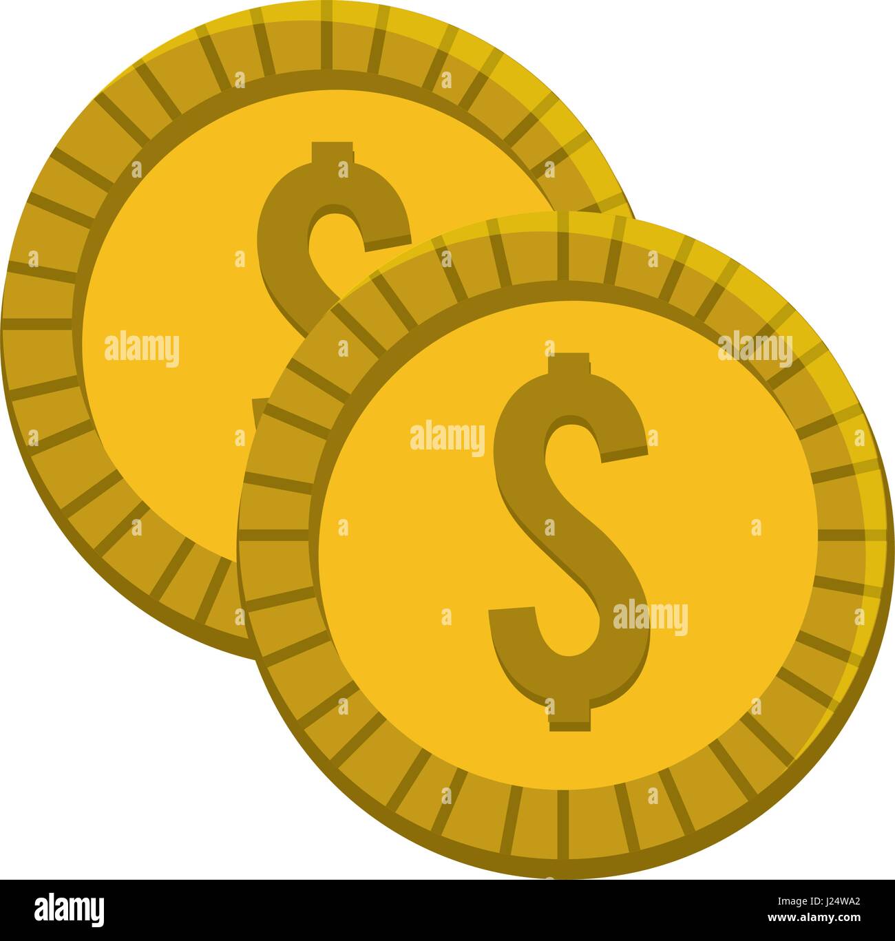 gold coins money save Stock Vector Image & Art - Alamy