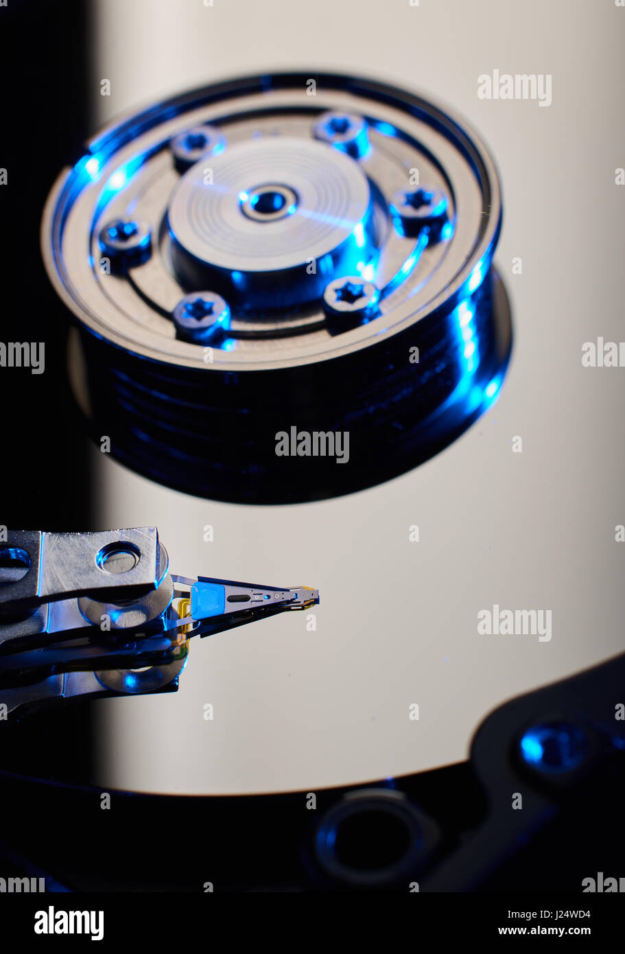 conventional computer hard disk drive HDD Stock Photo - Alamy