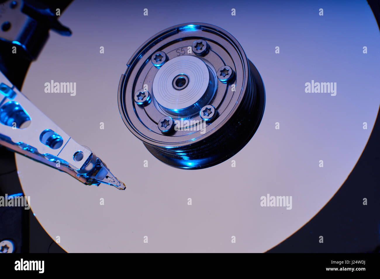 conventional computer hard disk drive HDD Stock Photo - Alamy