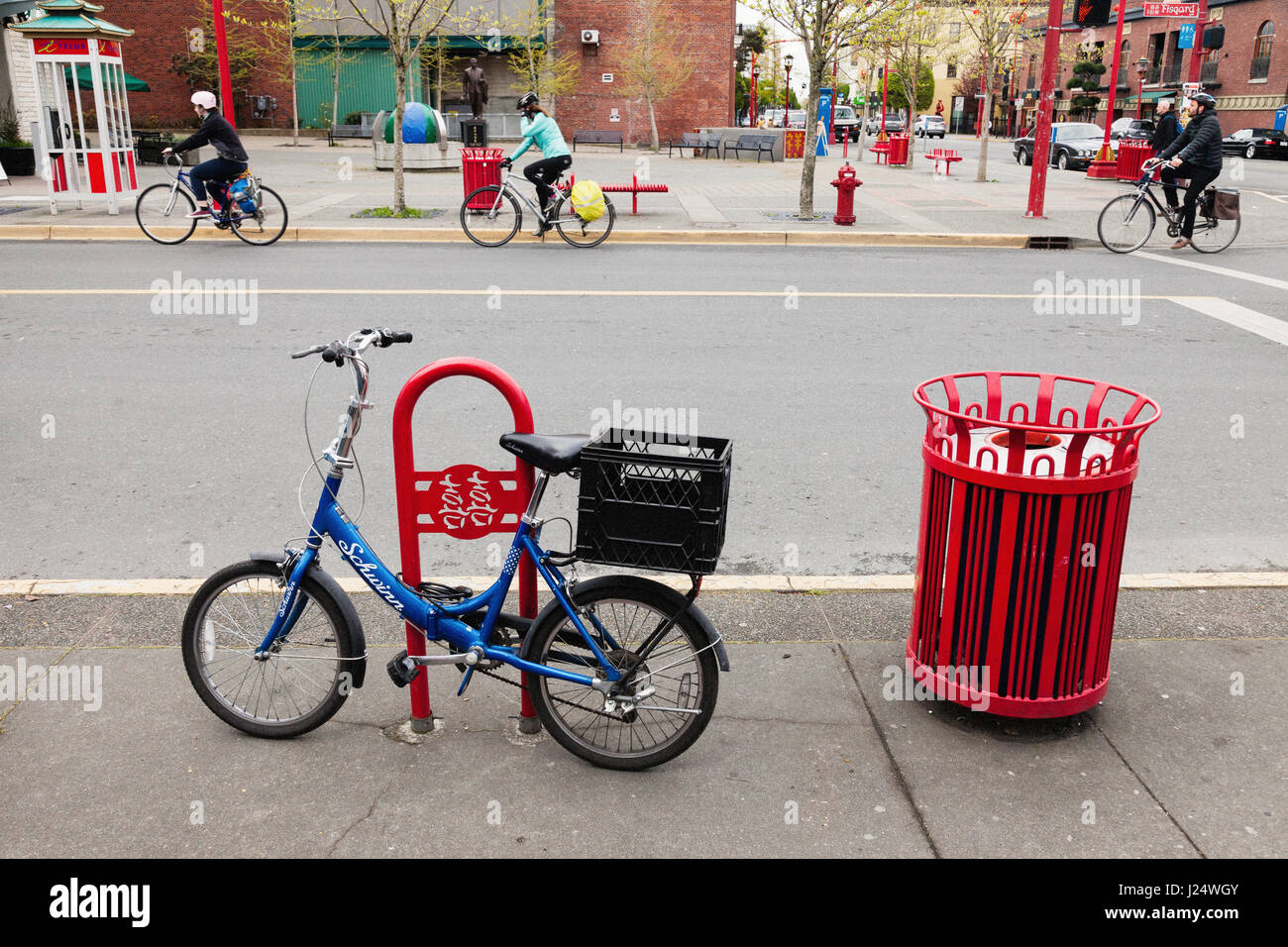 Victoria canada bike hi-res stock photography and images - Alamy