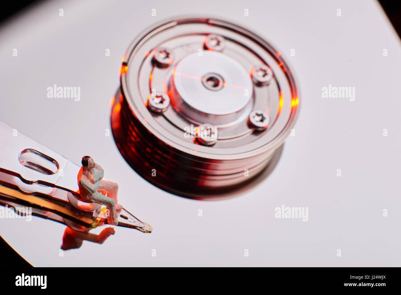 conventional computer hard disk drive HDD Stock Photo - Alamy