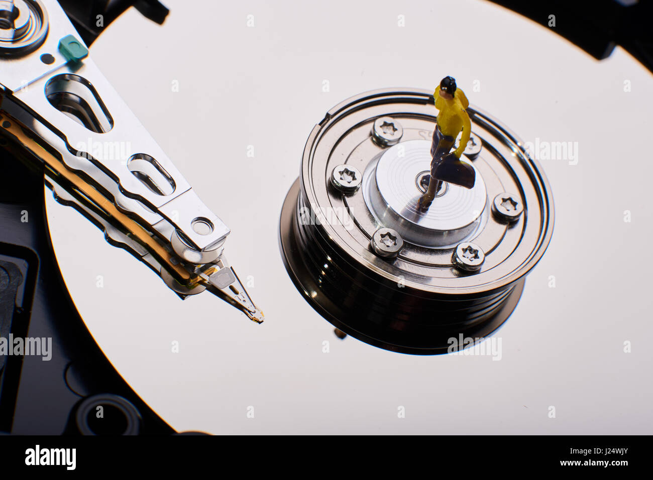 conventional computer hard disk drive HDD Stock Photo - Alamy