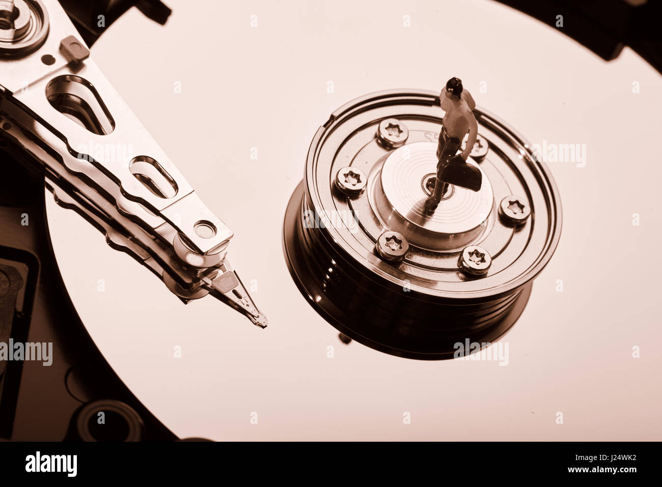conventional computer hard disk drive HDD Stock Photo - Alamy