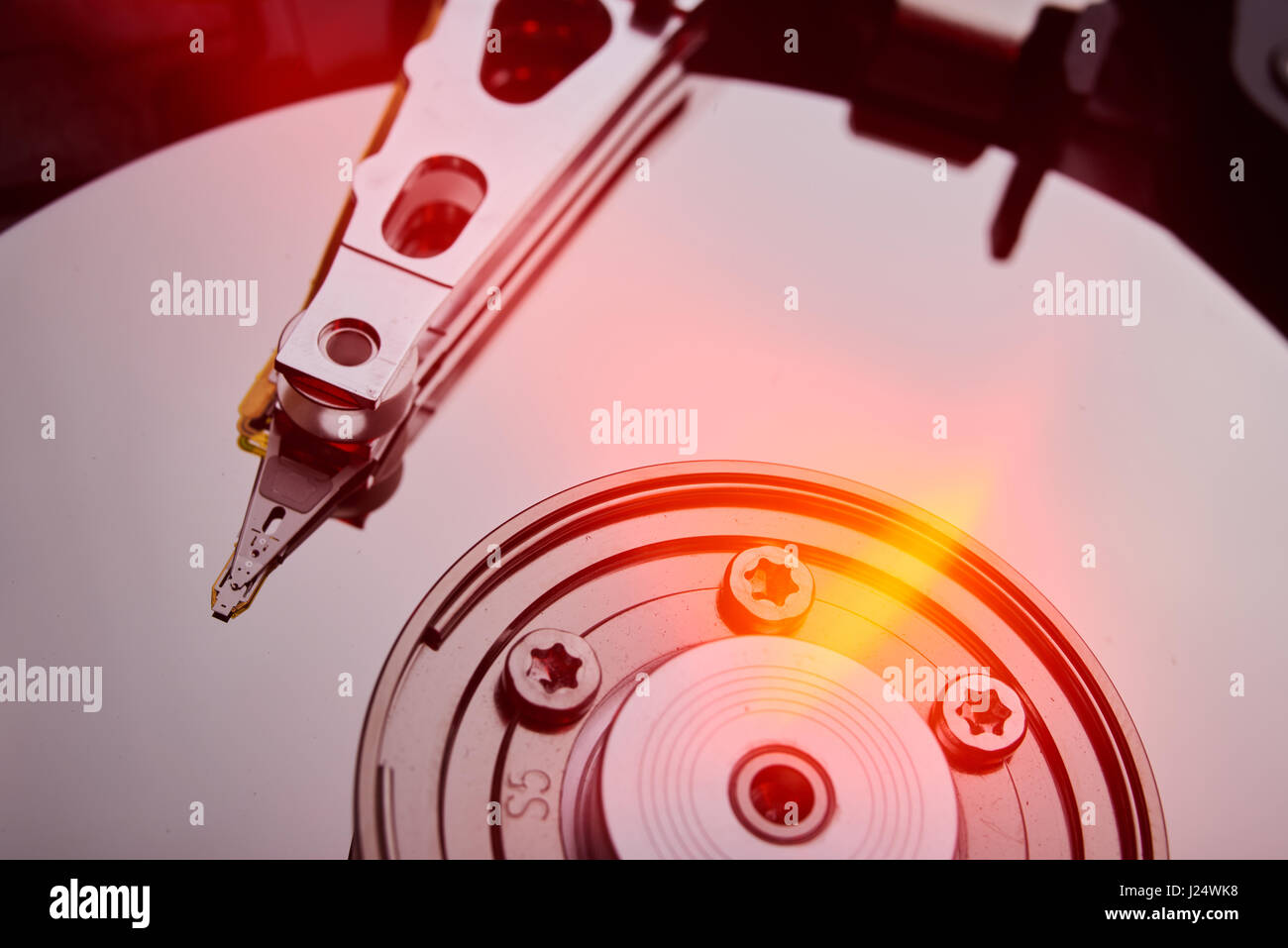 conventional computer hard disk drive HDD Stock Photo - Alamy