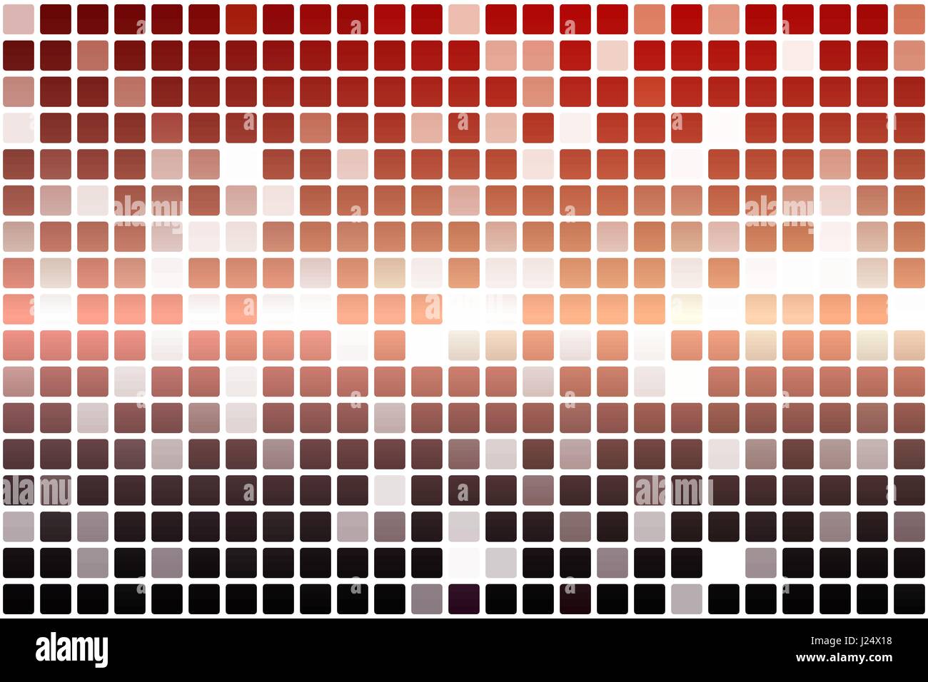 Red orange purple occasional opacity vector square tiles mosaic over ...