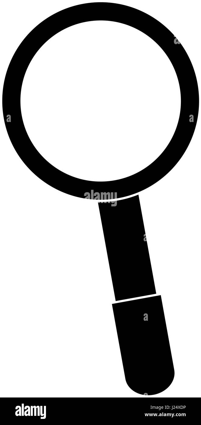magnifying glass icon image Stock Vector Image & Art - Alamy