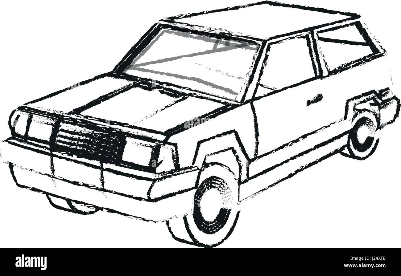 vintage 90s style car icon image Stock Vector Image & Art - Alamy