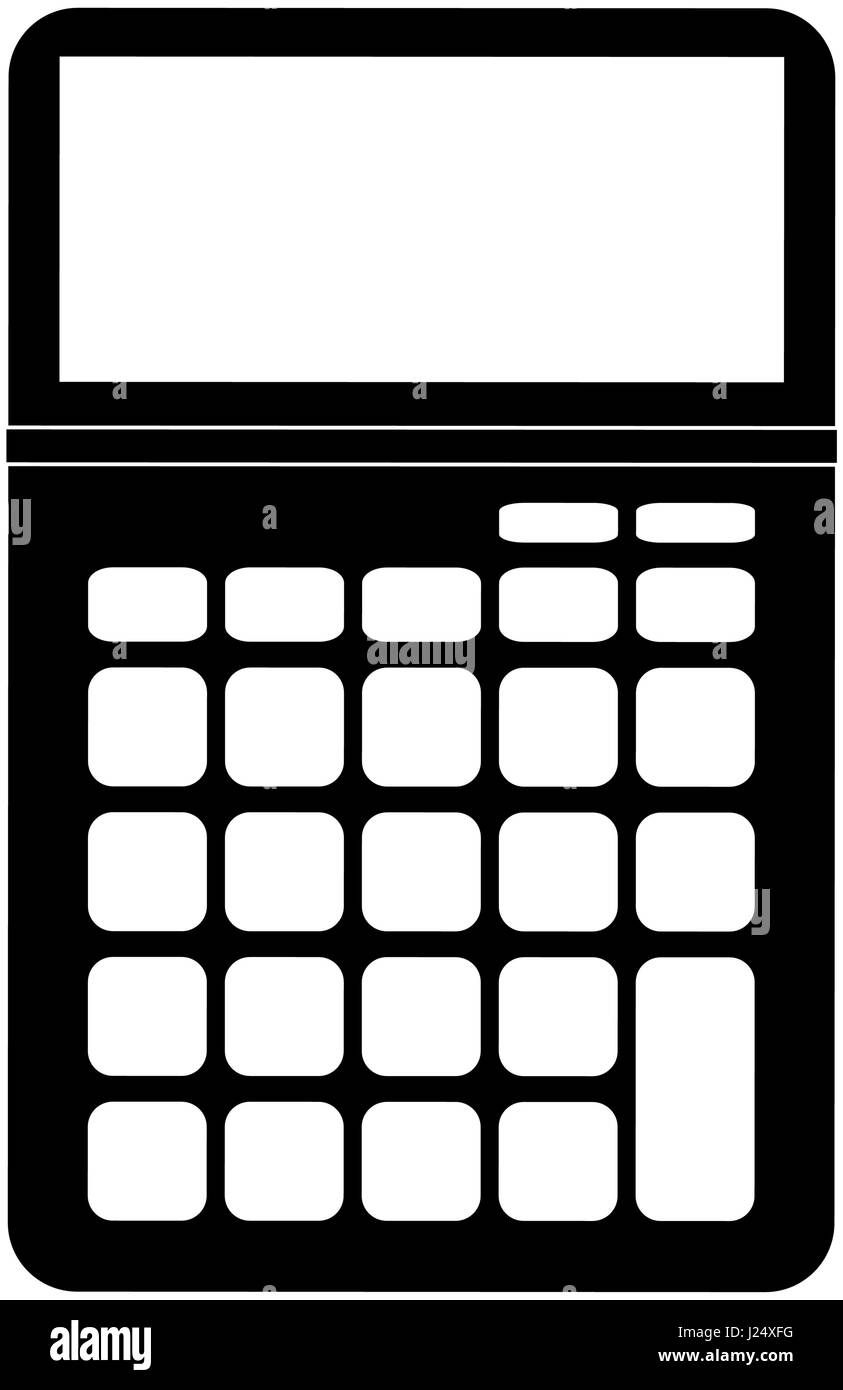 blank keys calculator icon image Stock Vector Image & Art - Alamy