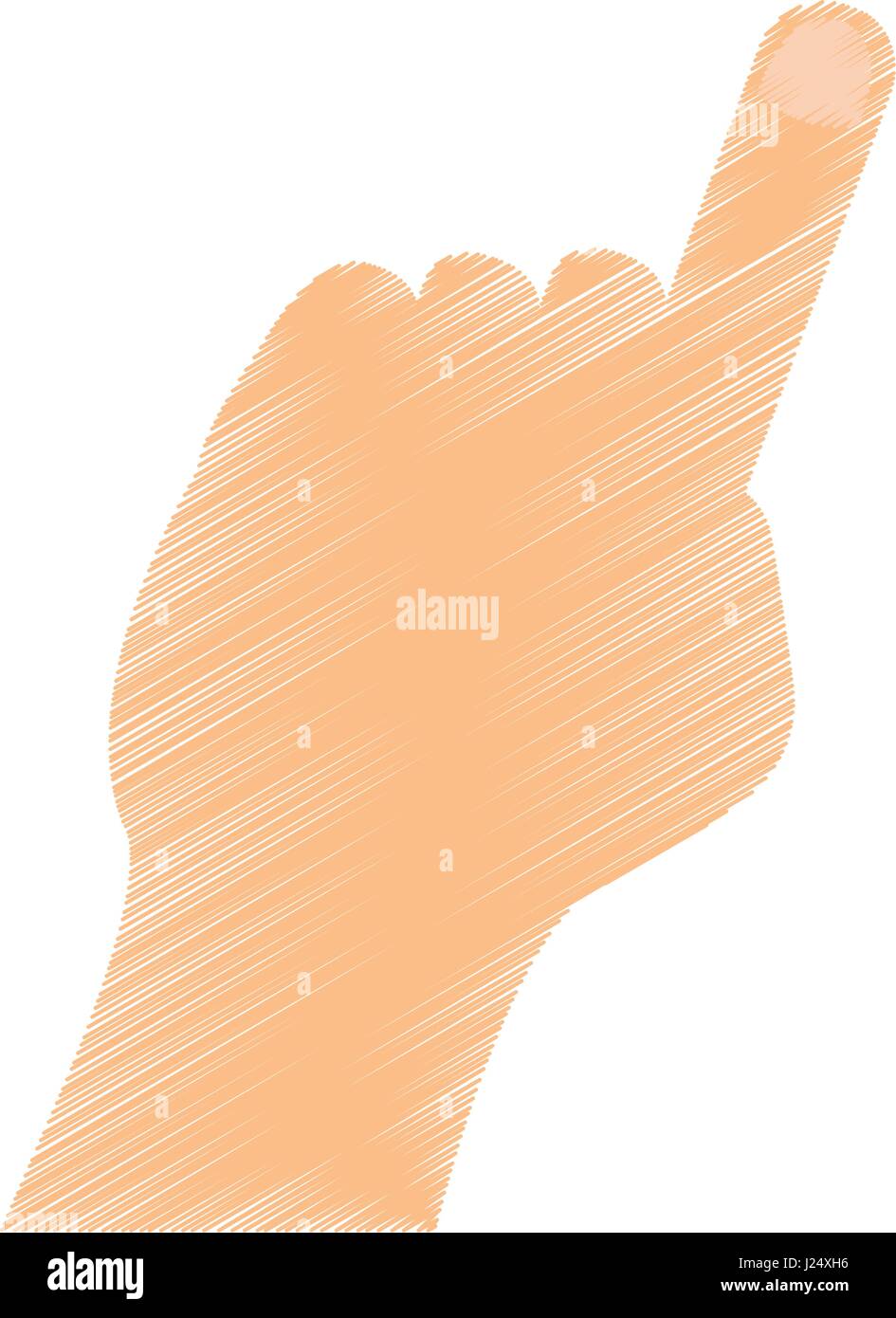 hand pointing with index finger icon image Stock Vector Image & Art - Alamy