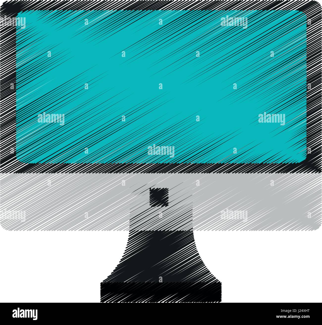 desk computer icon image Stock Vector Image & Art - Alamy