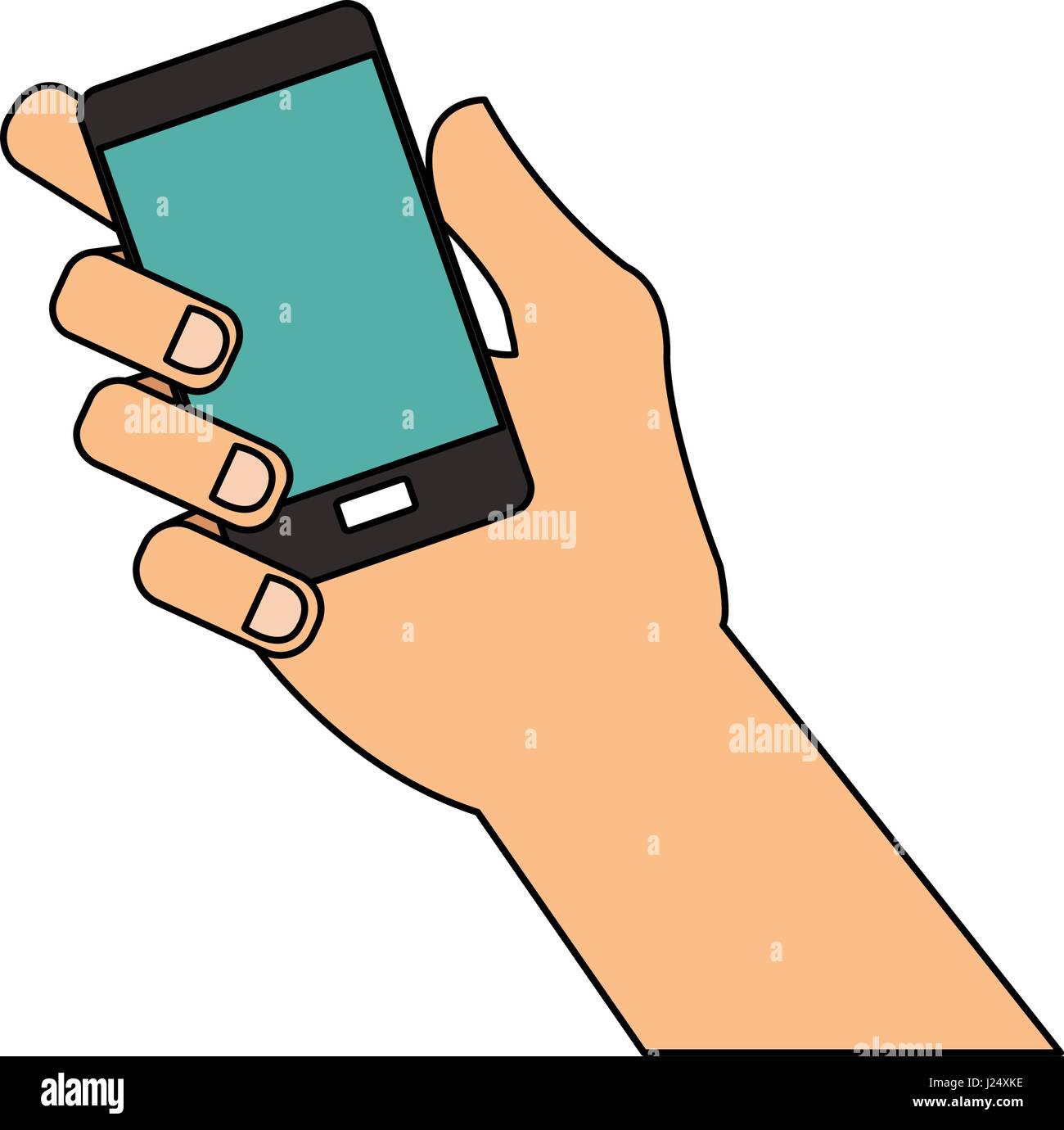 person using phone icon image Stock Vector Image & Art - Alamy