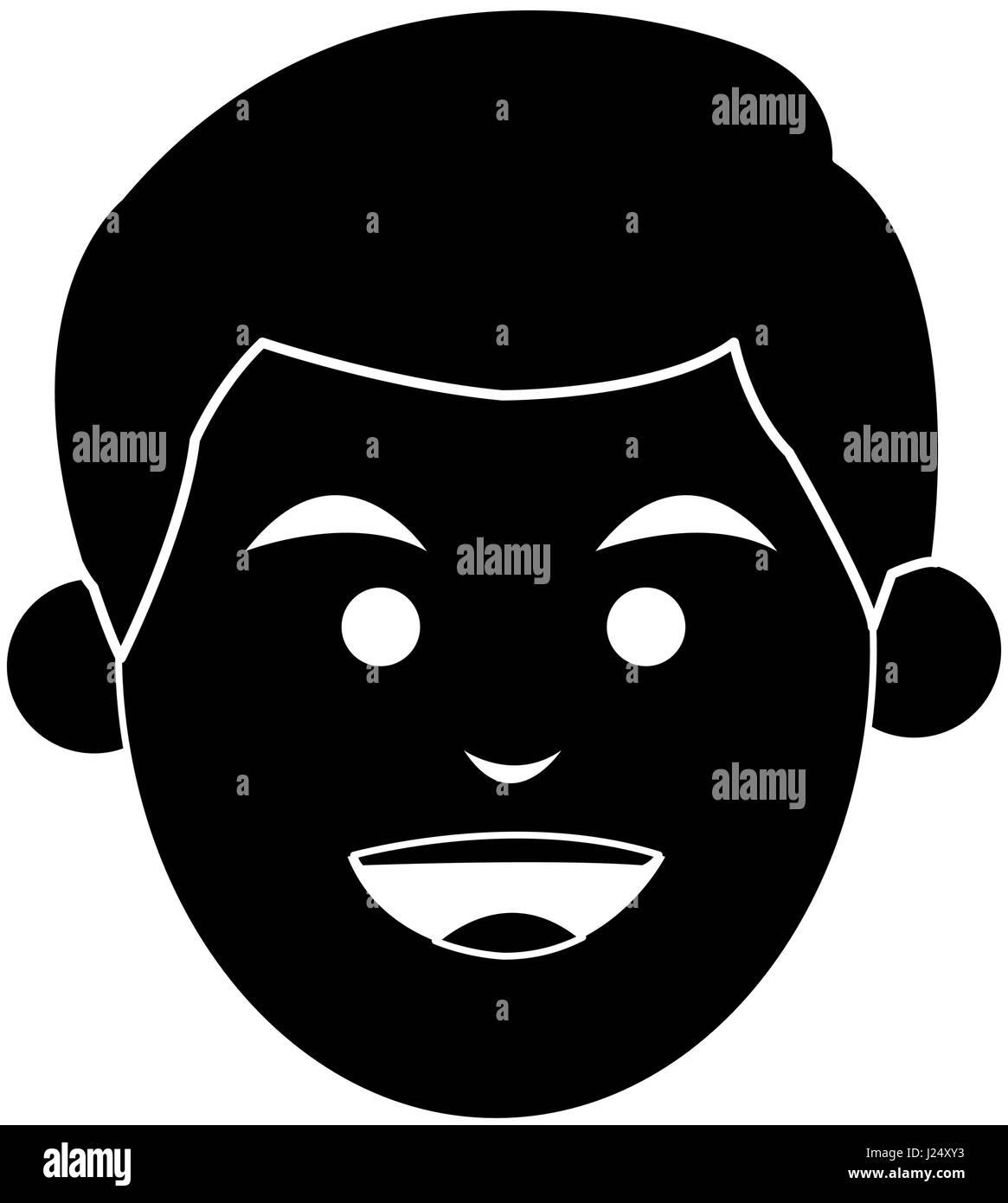happy smiling man icon image Stock Vector Image & Art - Alamy