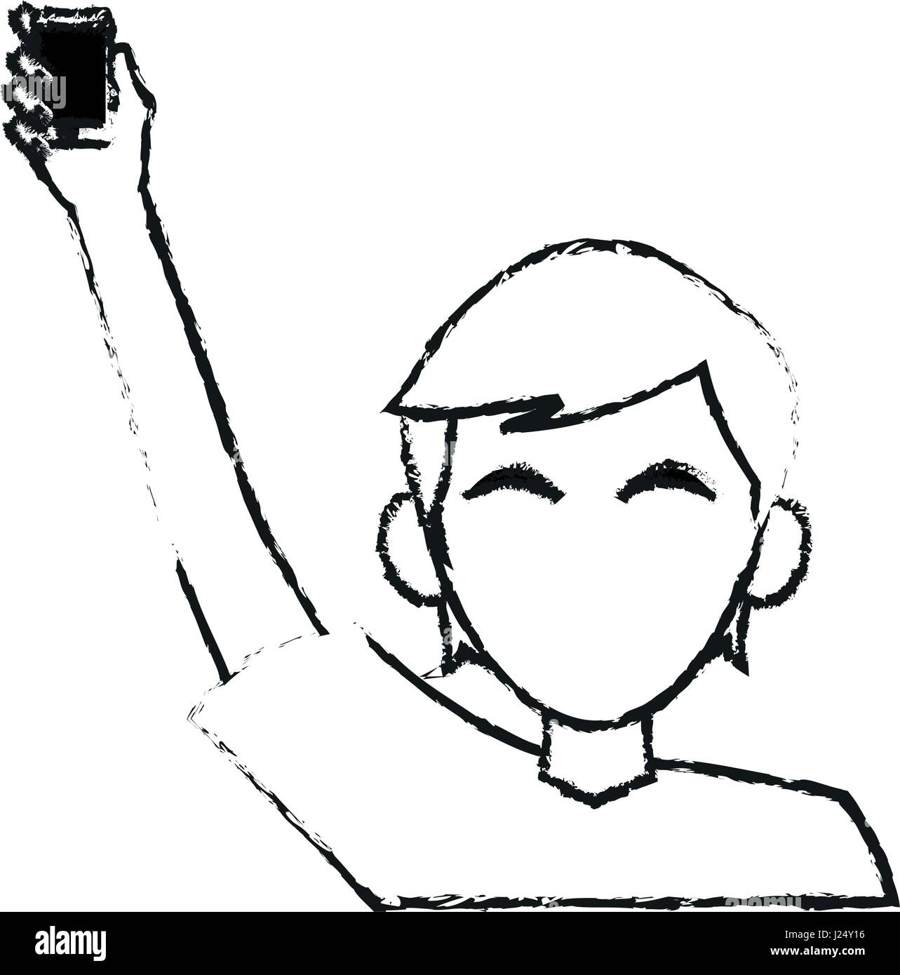 man using phone icon image vector illustration design Stock Vector ...