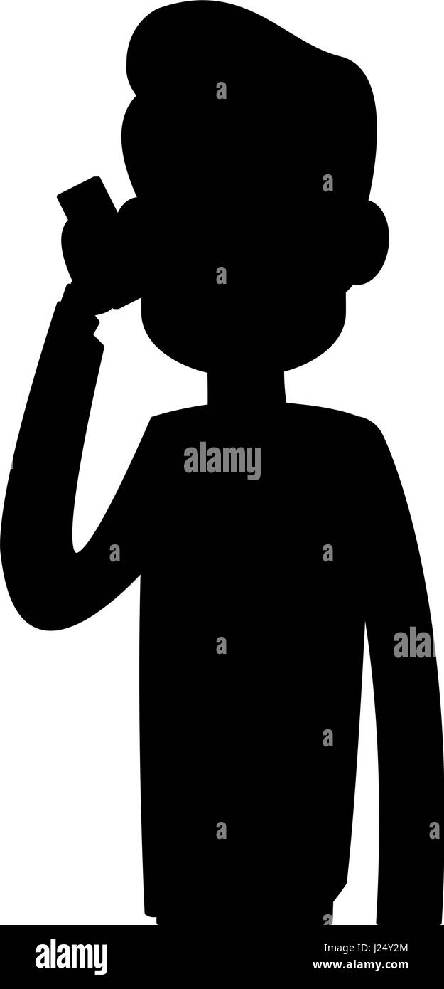 man talking on the phone icon image Stock Vector Image & Art - Alamy