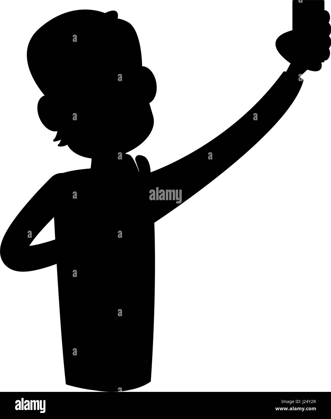 man using phone icon image vector illustration design Stock Vector ...