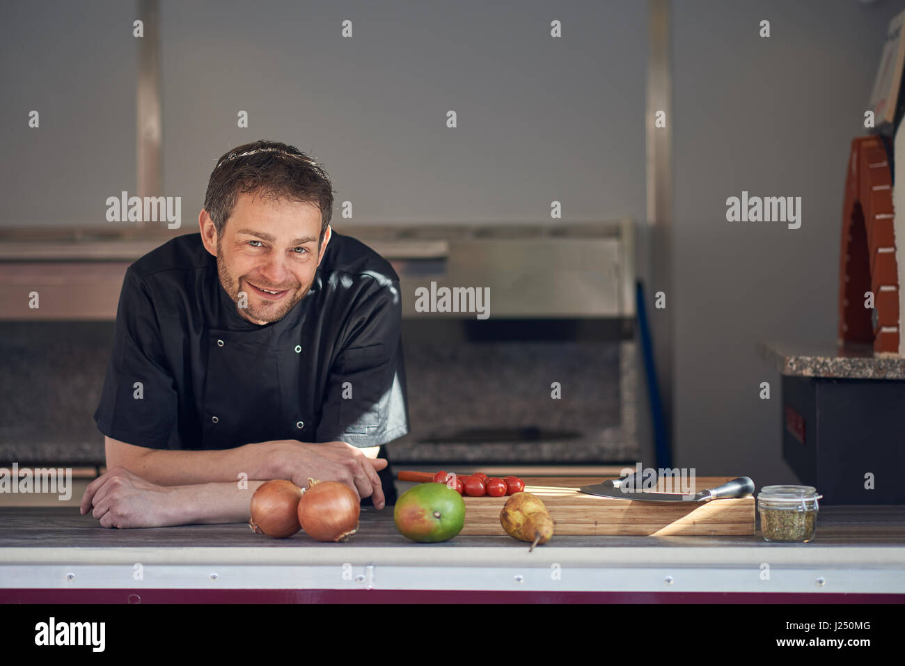 Pizza truck hi-res stock photography and images - Alamy