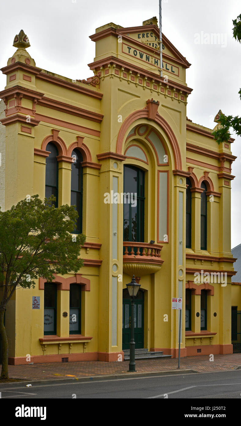the Old Town Hall at Armidale in new England, new south wales, nsw ...