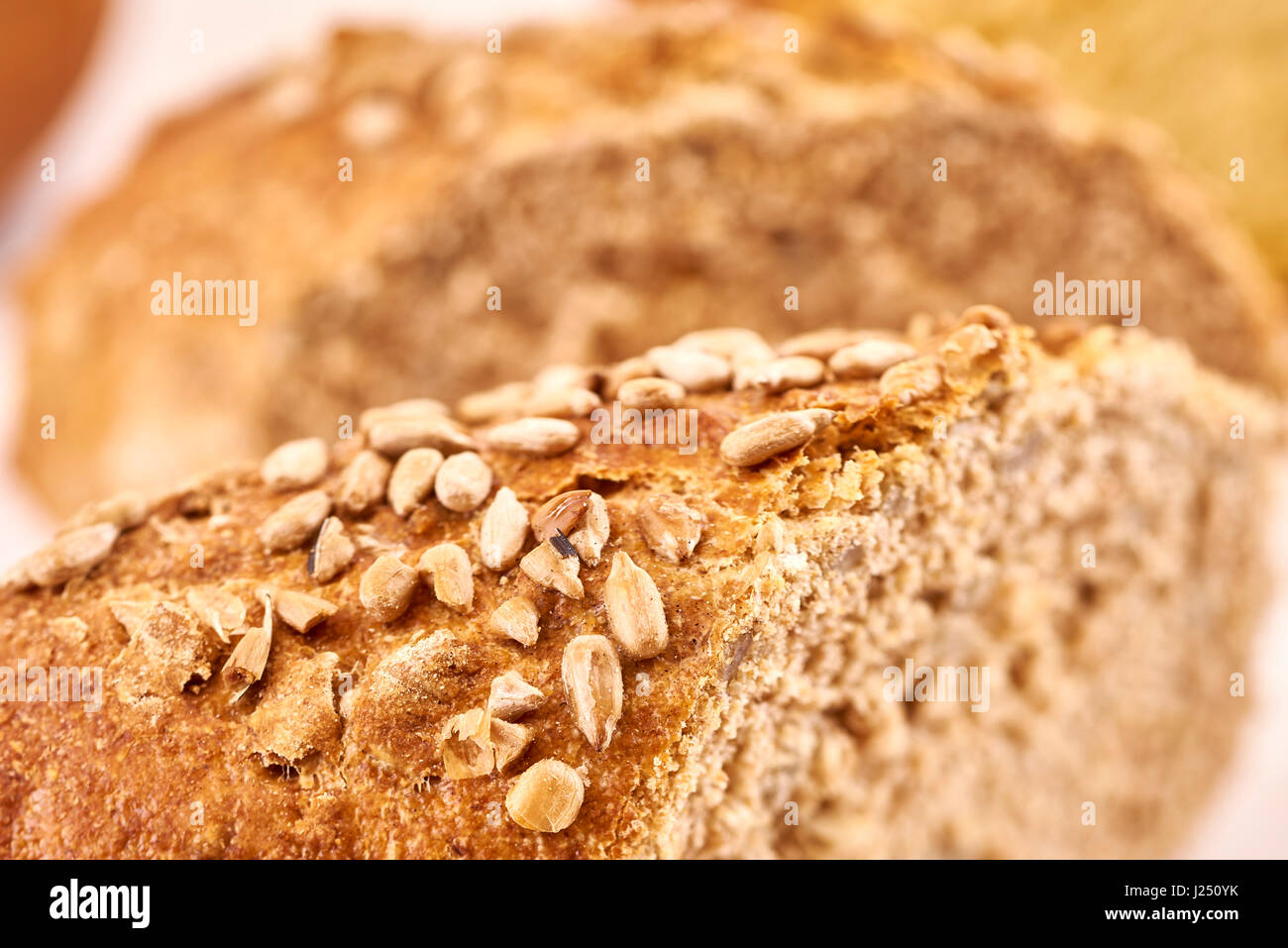 Detail of the Seed Bread Stock Photo - Alamy