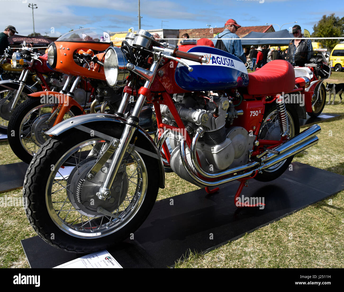 MV Augusta 750 motorbike Stock Photo - Alamy