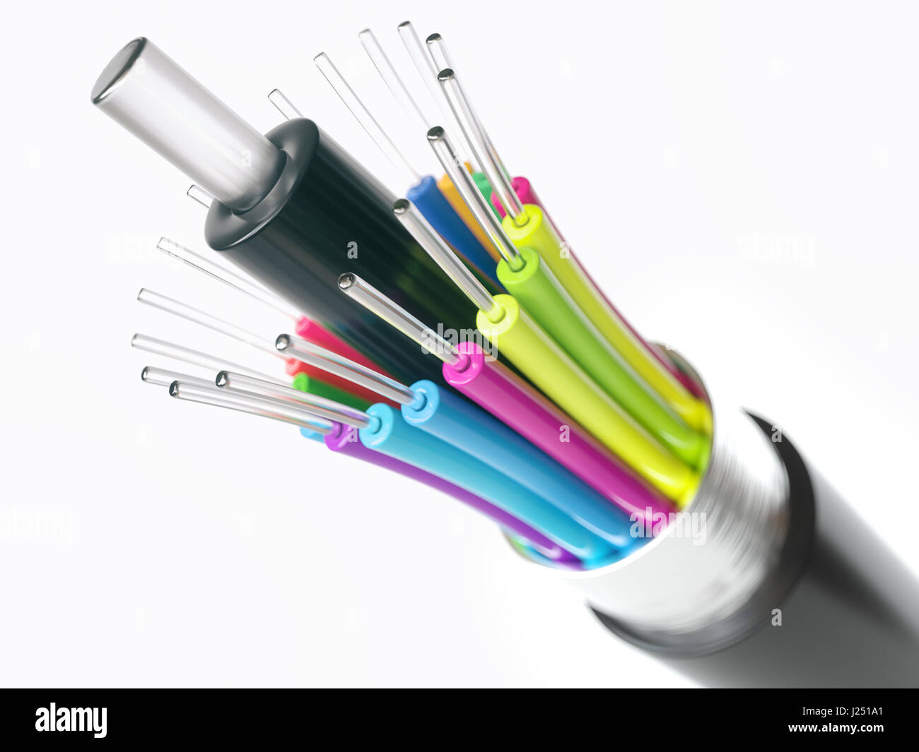 Optical cable hi-res stock photography and images - Alamy