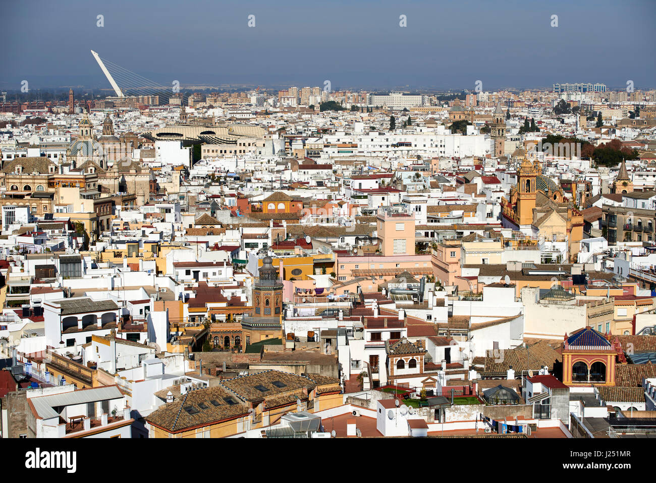 Aerial view of seville andalusia hi-res stock photography and images ...