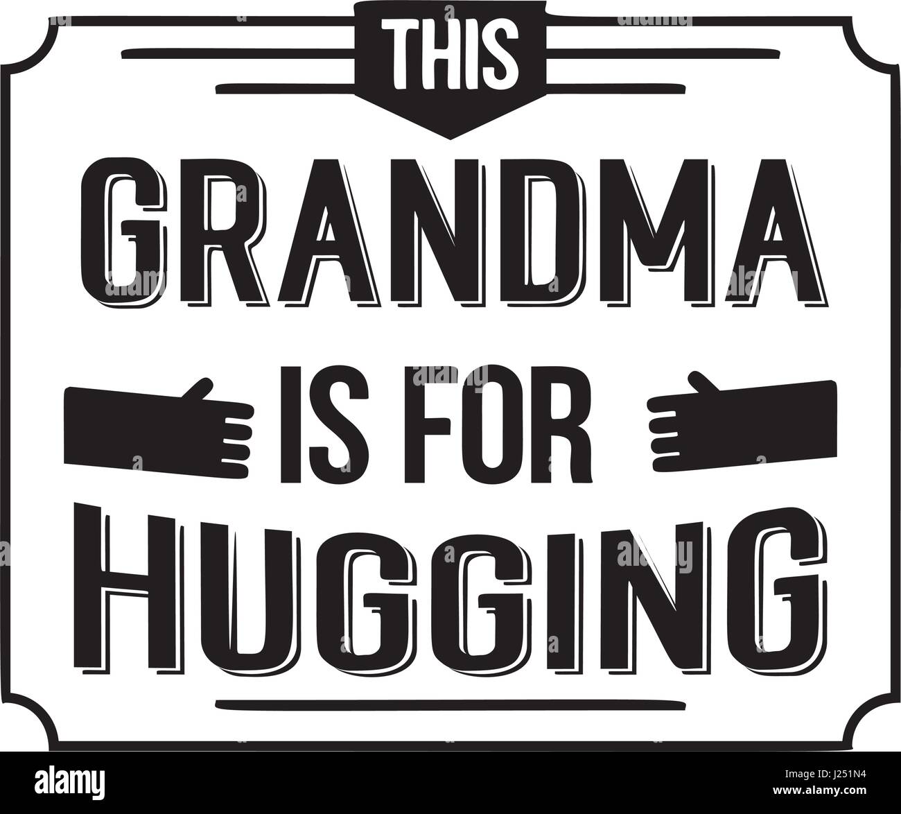 Best grandma handwritten in black Stock Vector Image & Art - Alamy