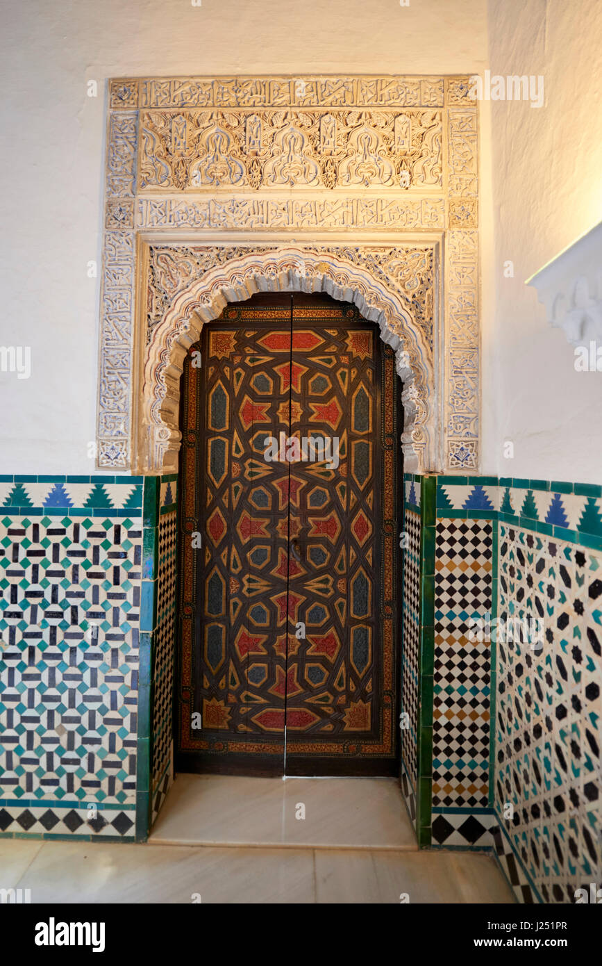 Alcazar palace seville tiles hi-res stock photography and images - Alamy