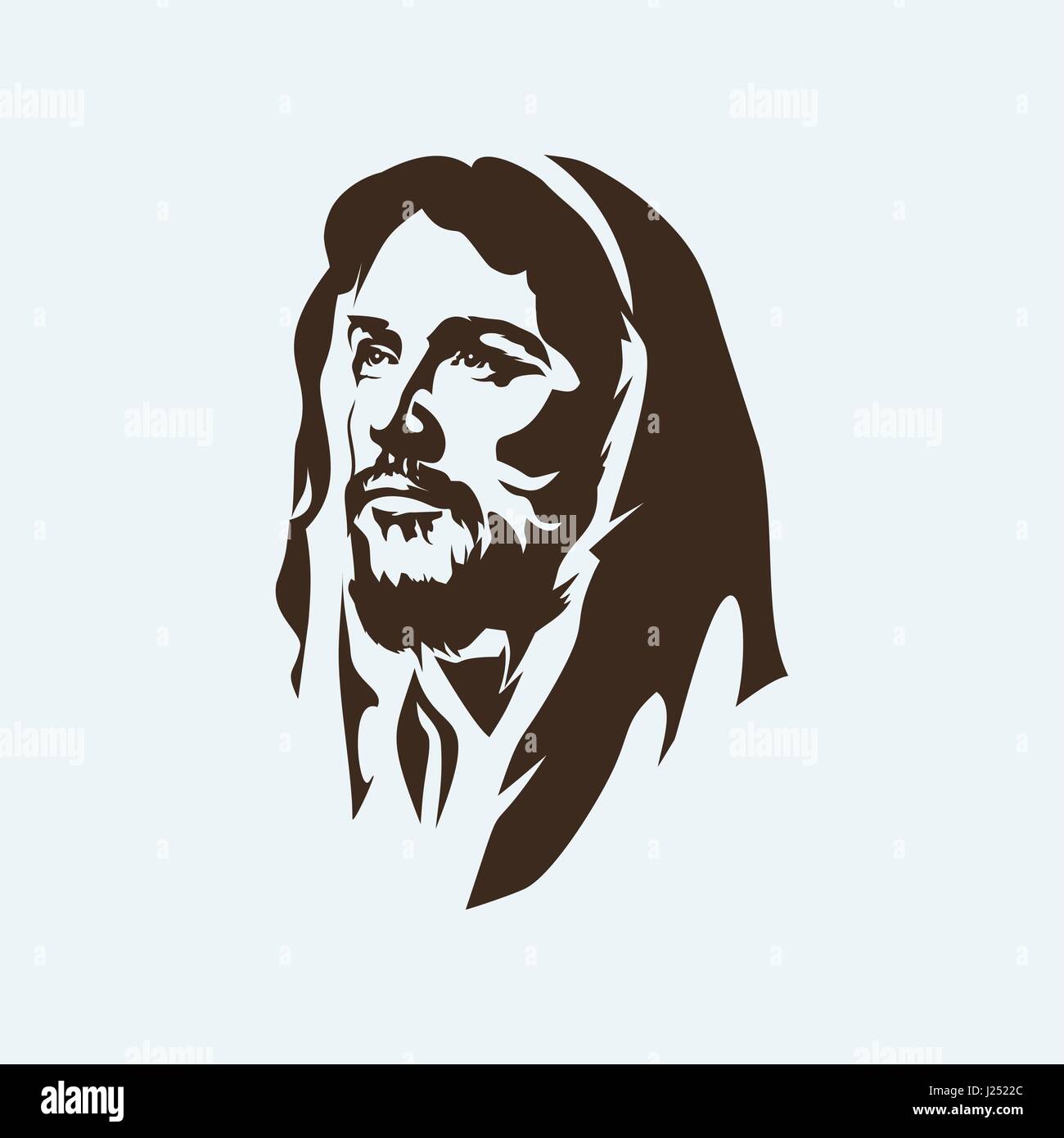 Jesus Face Png Holy Face Of Jesus Christ | Free Download Monochrome