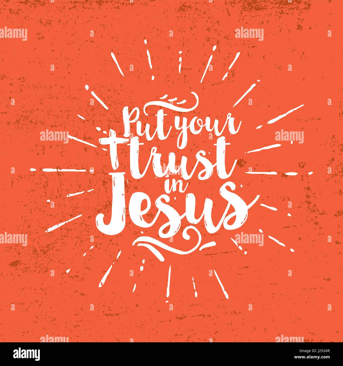 Trust jesus hi-res stock photography and images - Alamy