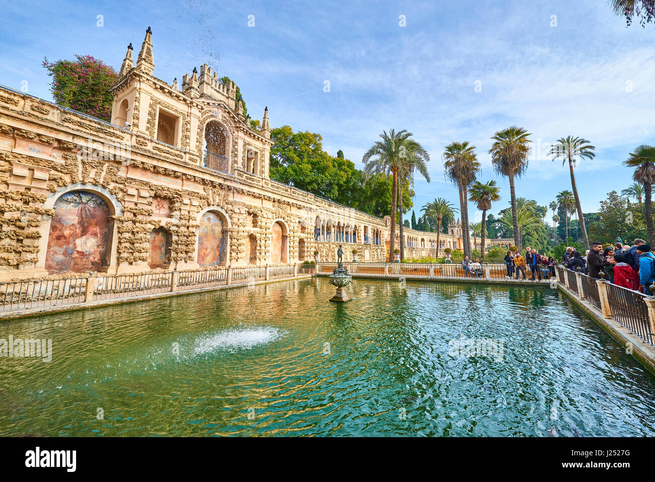 The alcazar the royal palace hi-res stock photography and images - Alamy