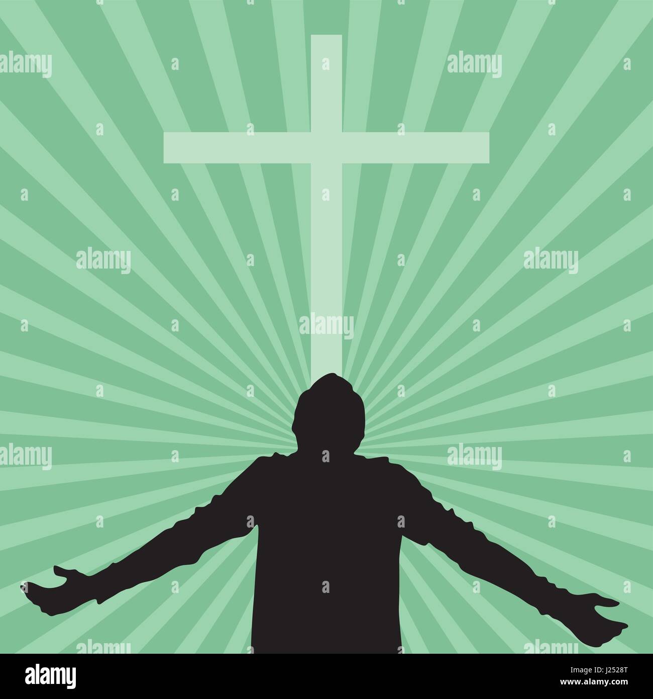 Glorification of the Lord Jesus Christ Stock Vector Image & Art - Alamy