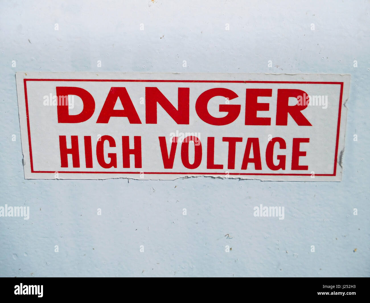 High voltage sign on transformer hi-res stock photography and images ...