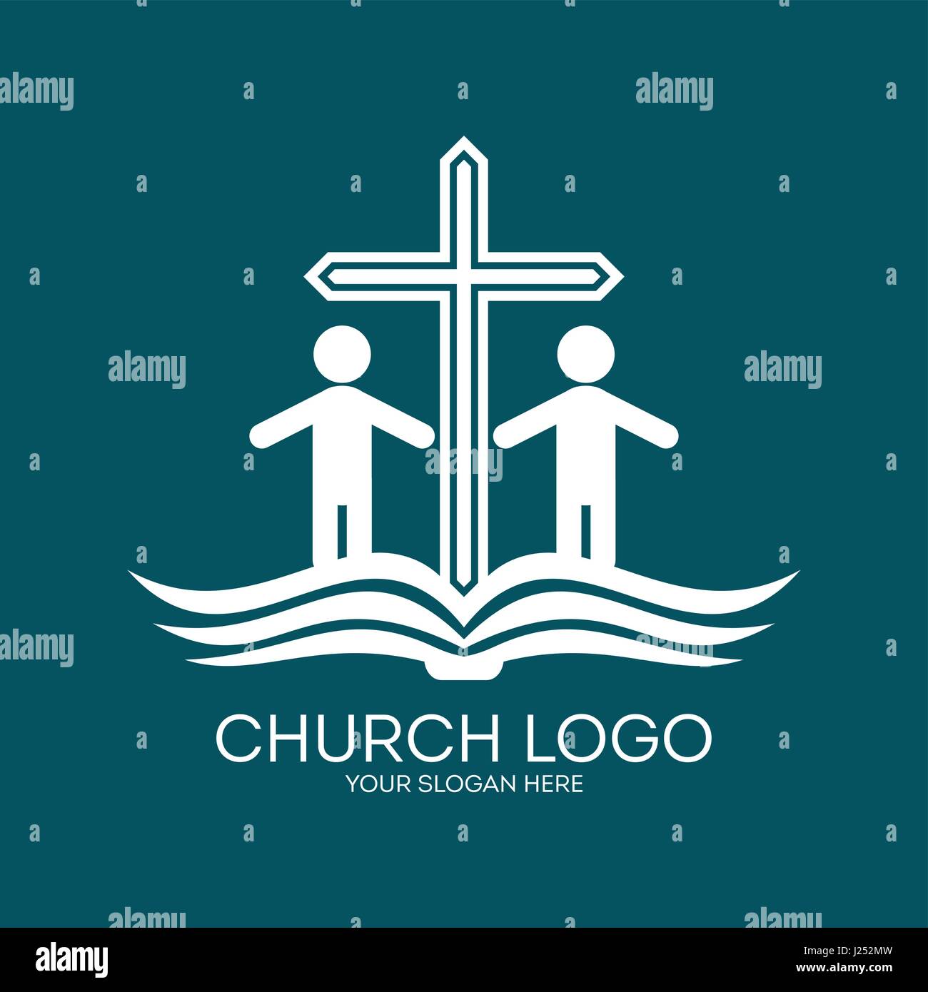 Foundation of faith Stock Vector Images - Alamy