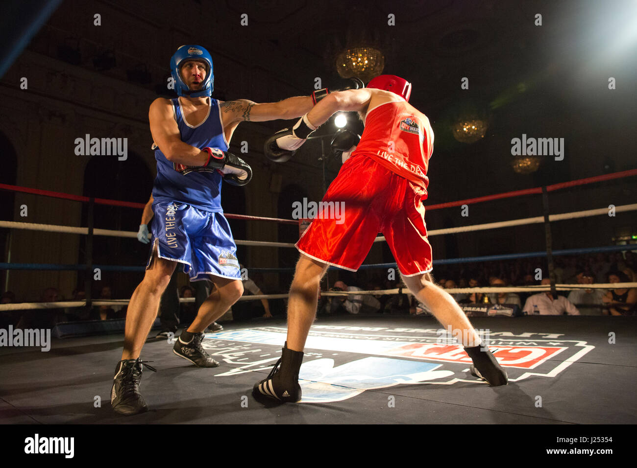 White Collar Fight Club, white-collate boxing event at Stratford Town ...
